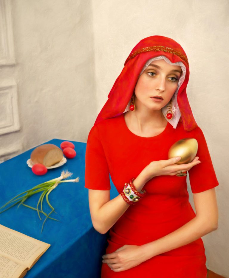 Des portraits qui rendent hommage au folklore slave par Yakovlev ...