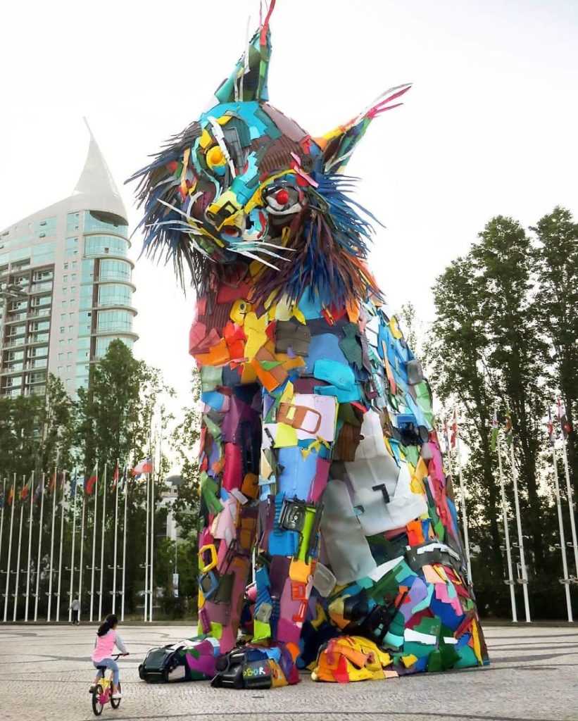 Big Trash Animals - de nouvelles sculpture d'animaux en recyclage de ...