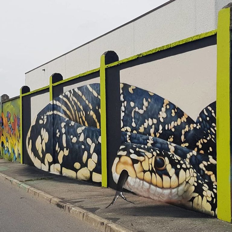 Du street art qui interagit avec son environnement par Cheone - 2Tout2Rien