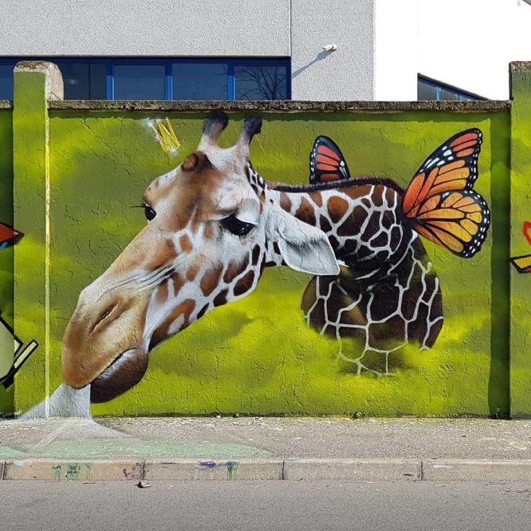 Du street art qui interagit avec son environnement par Cheone - 2Tout2Rien