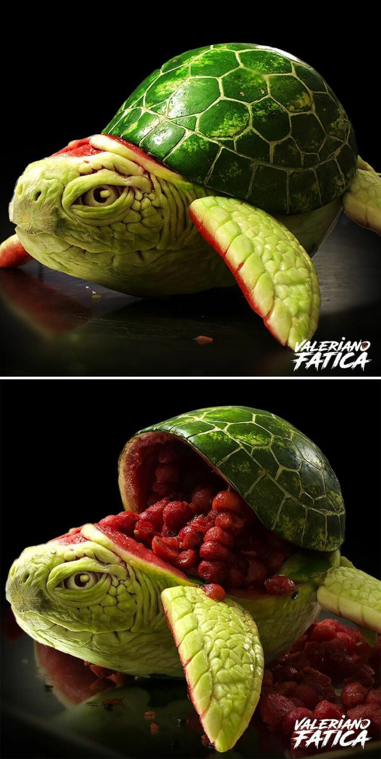 Les incroyables sculptures d'aliments de Valeriano Fatica - 2Tout2Rien