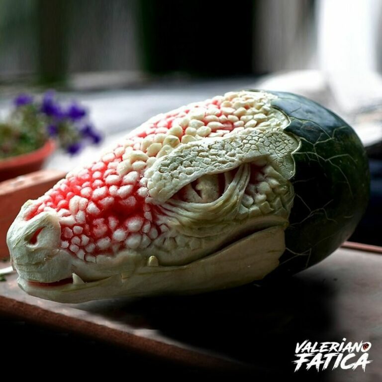 Les incroyables sculptures d'aliments de Valeriano Fatica - 2Tout2Rien